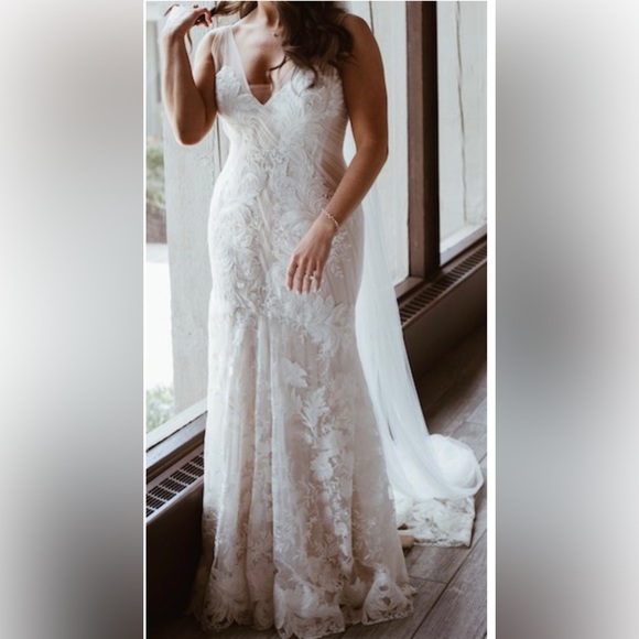 Ines Di Santo | Dresses | Stunning Ines Di Santo Mermaid Style Delicate ...